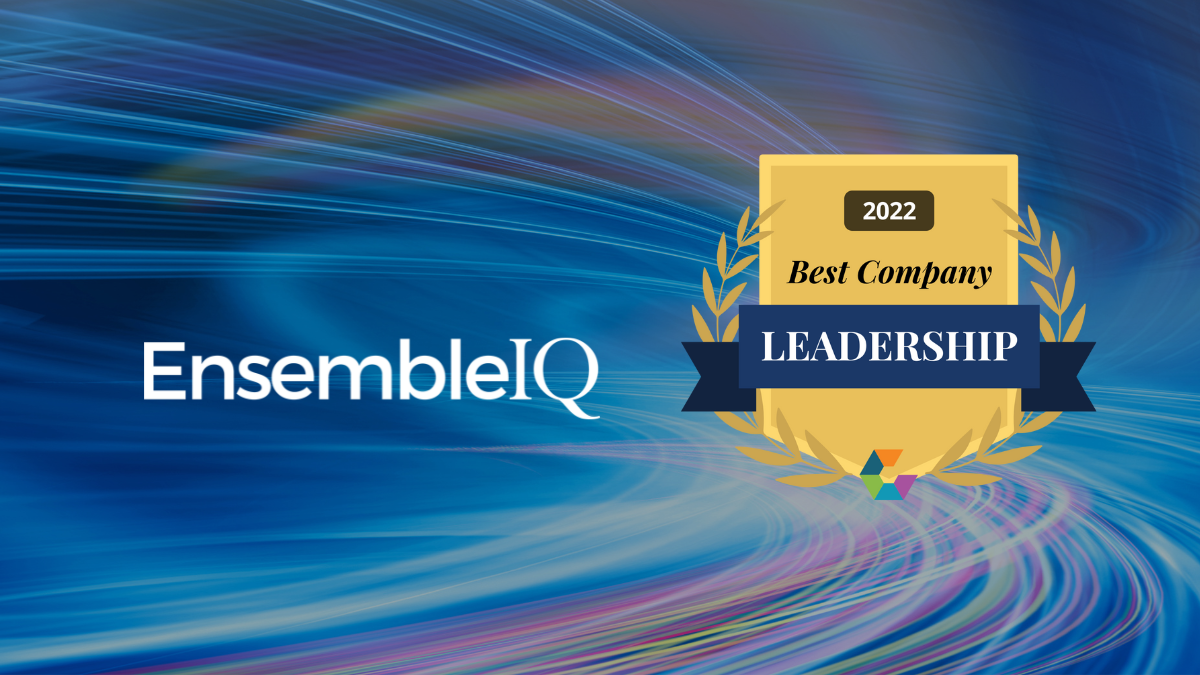 EnsembleIQ Recognized for Outstanding Company Leadership