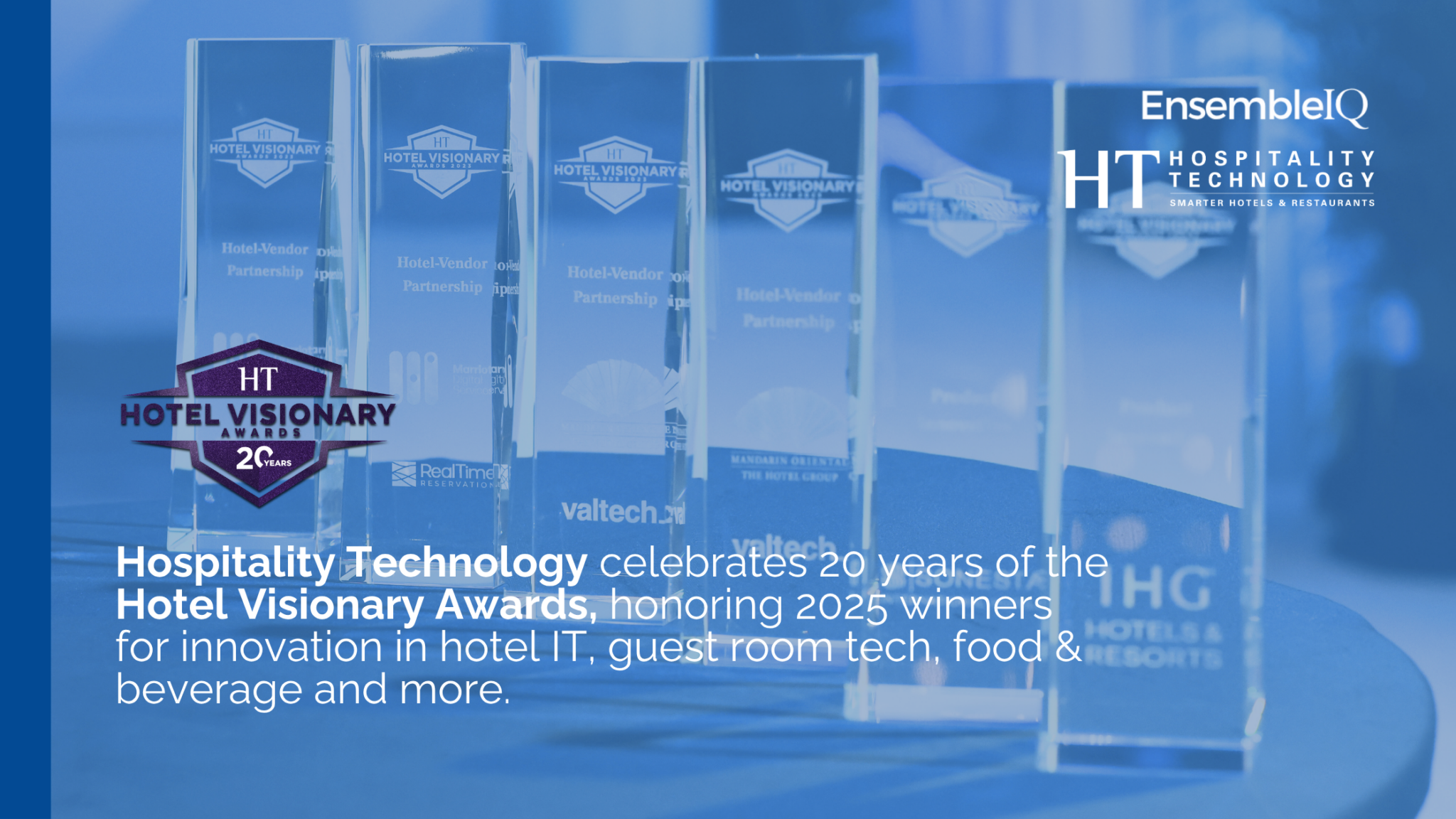 Hospitality Technology Honors Hotel Visionary Awards winners