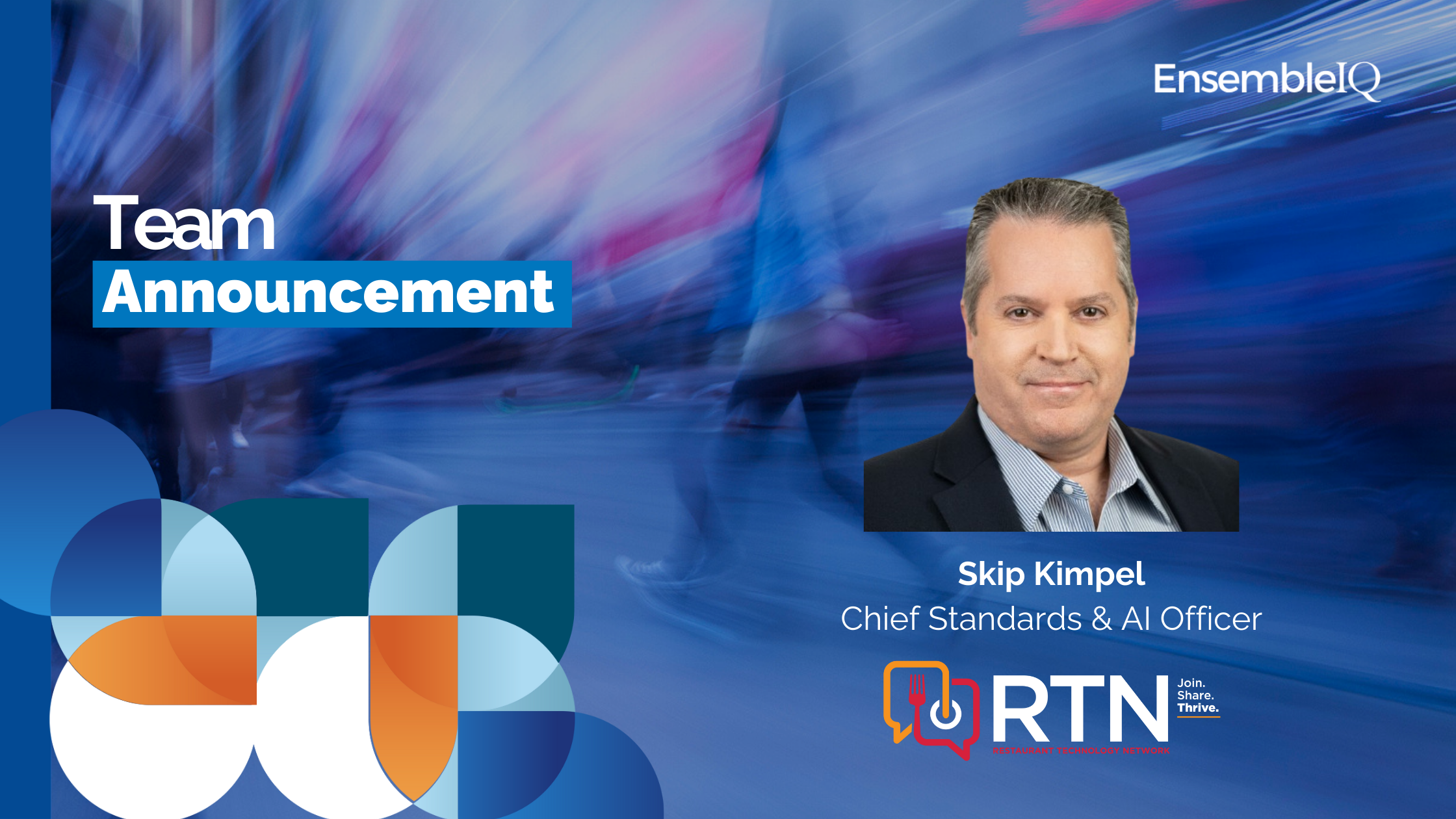 RTN Names Skip Kimpel Chief Standards & AI Officer